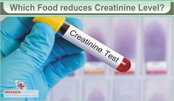 Know which food reduces creatinine level effectively